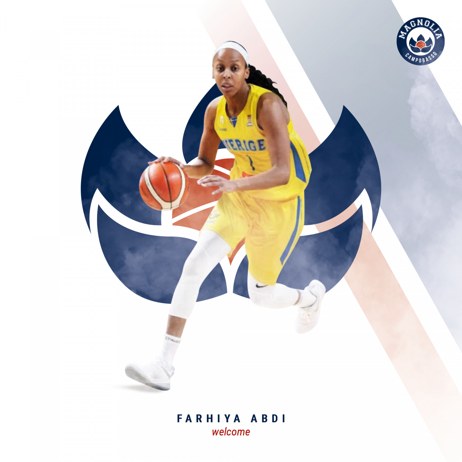 LA MOLISANA MAGNOLIA, DALLA SVEZIA L’ESPERIENZA E LE QUALITÀ DI FARHIYA ABDI - Magnolia Basket ...